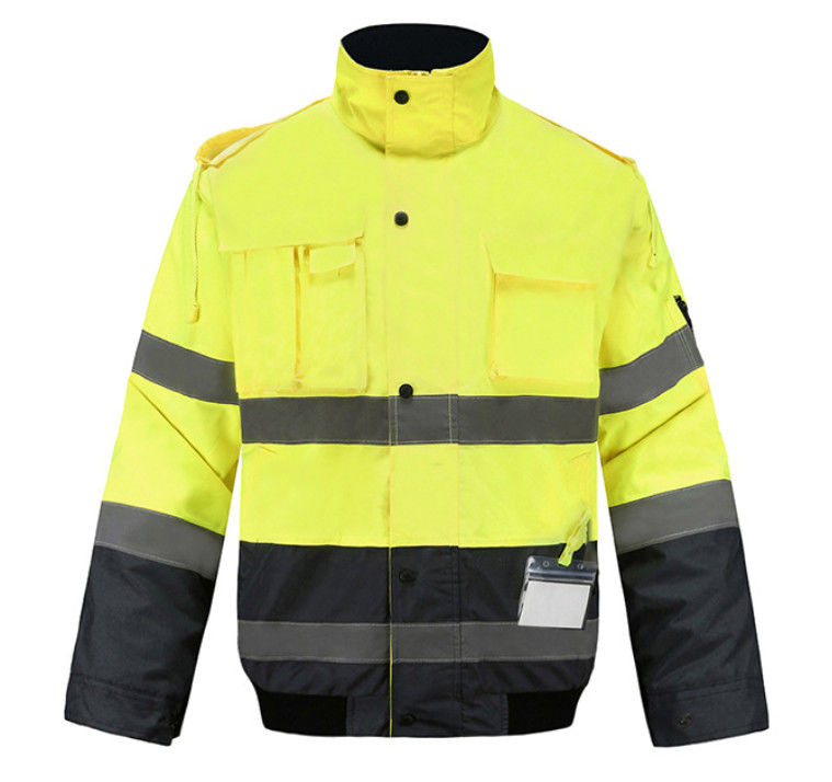Reflective PPE Safety Wear Waterproof Jacket High Visibility Traffic ...