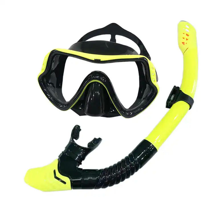 High Quality Adult Snorkel Diving Scuba Set With Anti-Fog Coated Glass ...