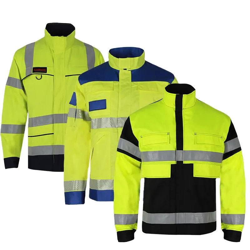 Factory Supply High Visibility Safety Work Clothes Construction ...