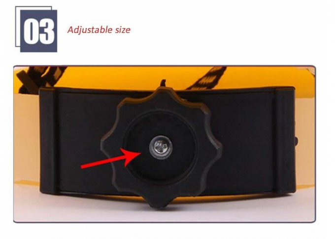 Work PPE Safety Helmet Light 51-61cm Solar Power Fan Rechargeable LED ...