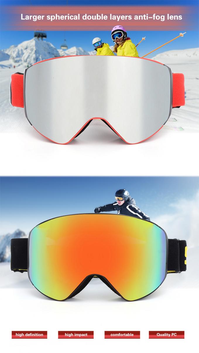 Airtight Outdoor PPE Safety Goggles TPU Polarizer Snowboard Ski Unbreakable