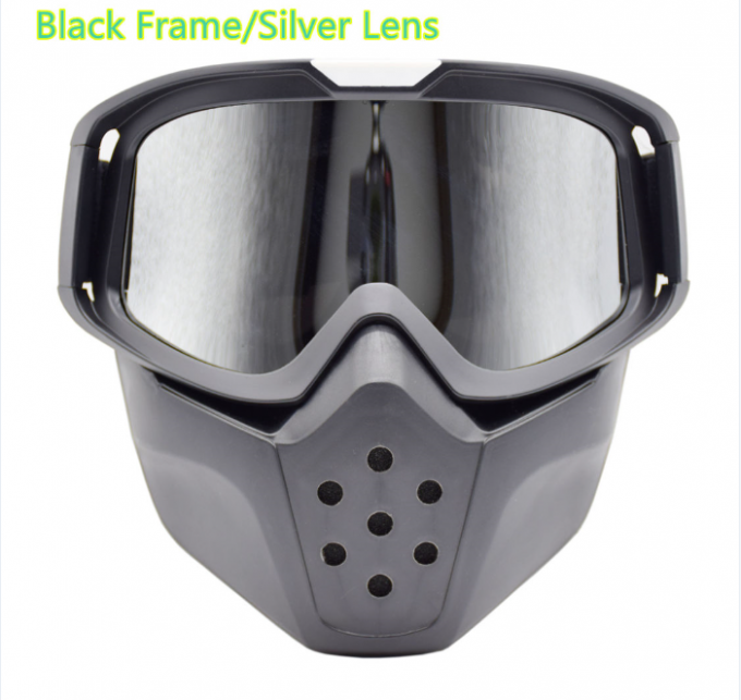 Full Face Stylish Safety Glasses , Construction Safety Goggles ABS Raw ...