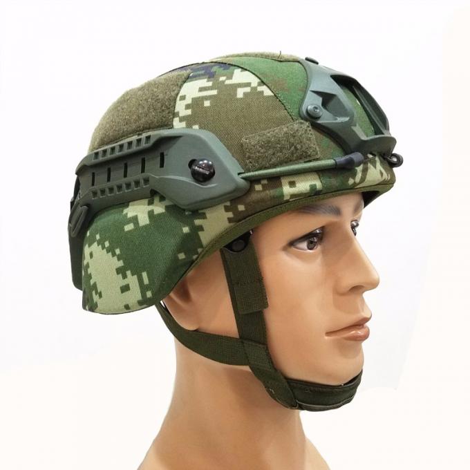 Motorcycle Tactical Ballistic Helmet , Full Face Ballistic Helmet Level ...