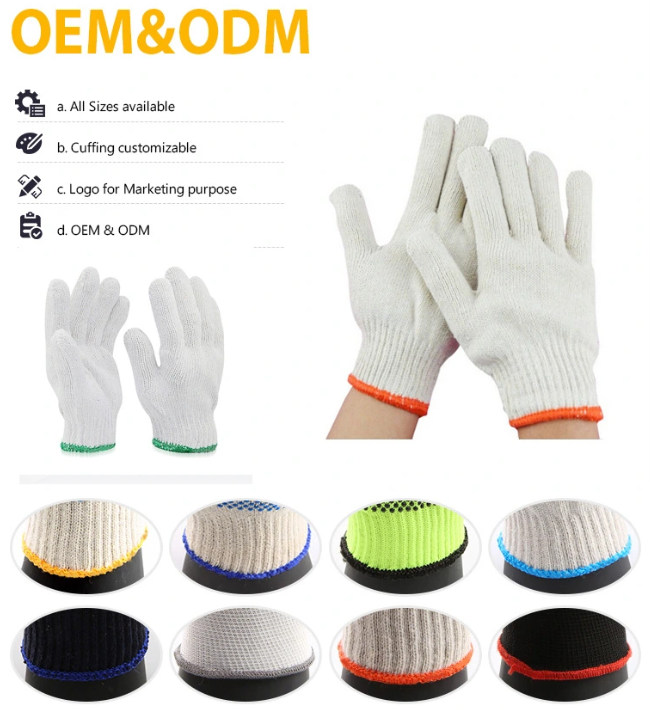 Labor Insurance Glove Cotton Gloves Anti-Wear Thickening Hand Protection