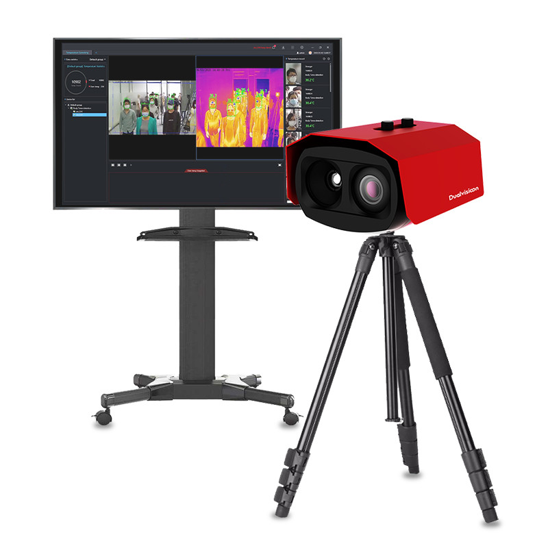 FDA CCTV Detection Thermal Face Camera Body Heat Temperature With Face ...