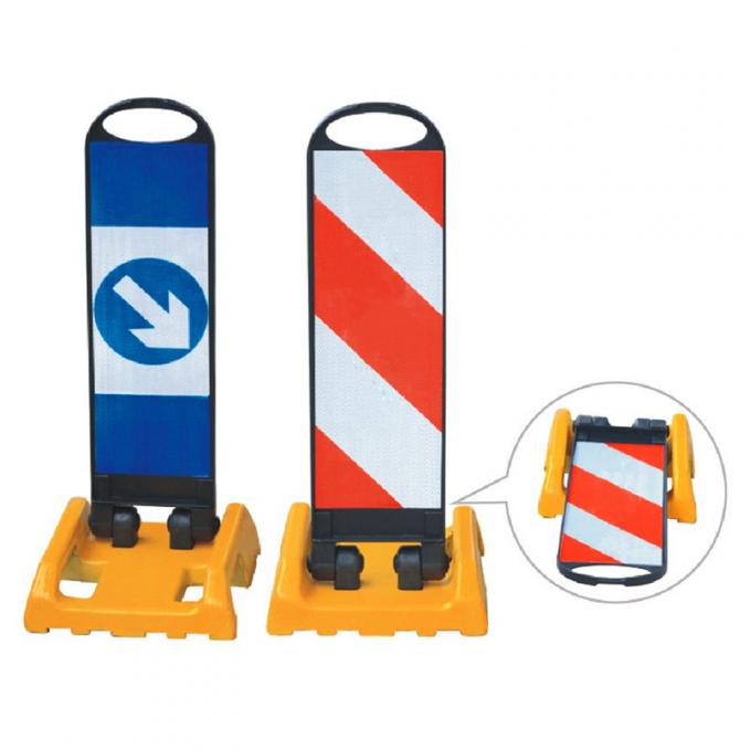 Plastic Road Blowing Delineator Warning Sign Board