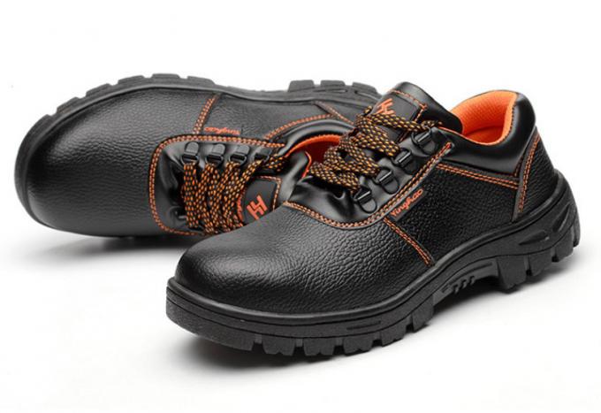 Synthetic Low Cut PPE Safety Shoes Abrasion Resistant Lining
